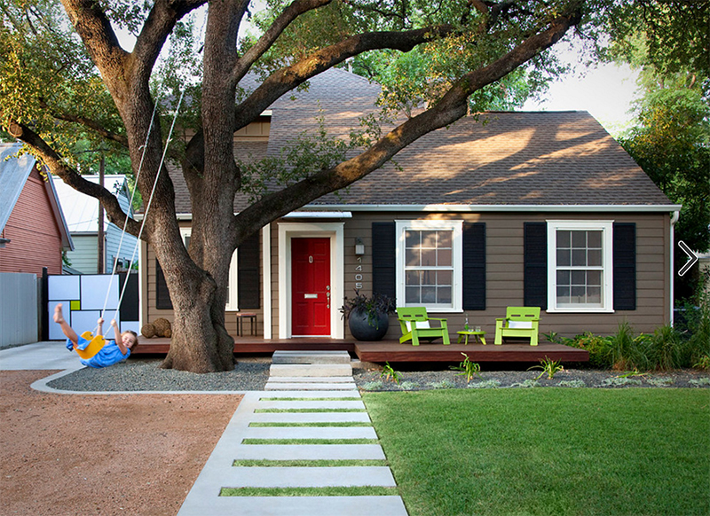 Painting the Town Red, Blue, Green... - Austin Home