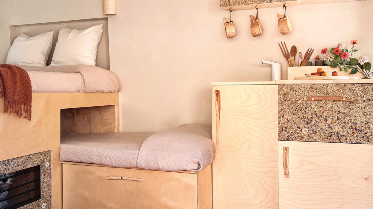 A Southwest-Inspired Van Conversion Goes Green - Austin Home